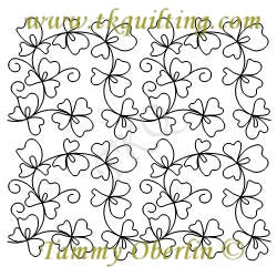 3006 Lucky Shamrock E2E | TK Quilting & Design II