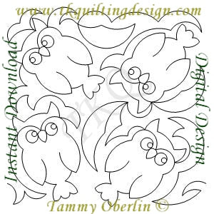 2353B Hoot Owl E2E | TK Quilting & Design II