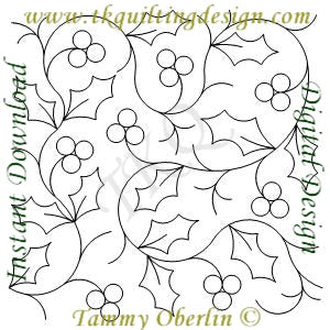 2657 Holly E2E | TK Quilting & Design II