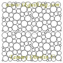 2998 Bubble E2E | TK Quilting & Design II