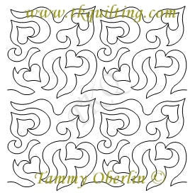 3220 Easy Breezy Heart E2E | TK Quilting & Design II