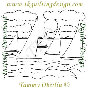2113 Sailing E2E | TK Quilting & Design II
