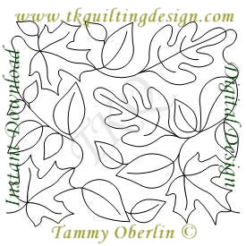 2637 Fall Leaves E2E | TK Quilting & Design II