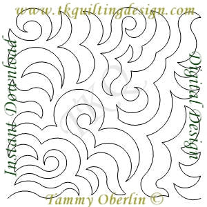 2641 Simple Fern E2E | TK Quilting & Design II