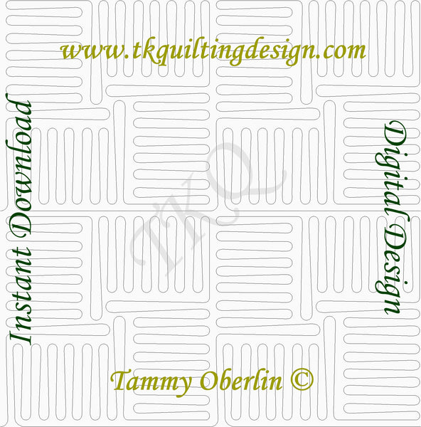 3659 Ribbed E2E | TK Quilting & Design II