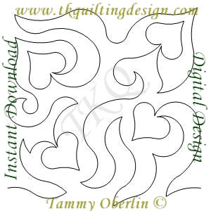 3220 Easy Breezy Heart E2E | TK Quilting & Design II