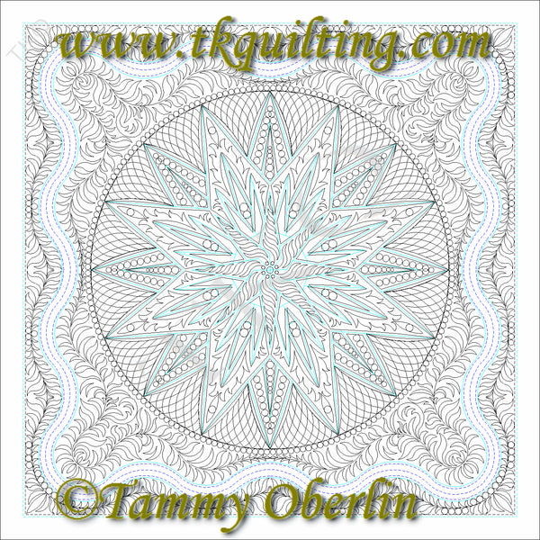 537 JN Vintage Compass Design Set | TK Quilting & Design II