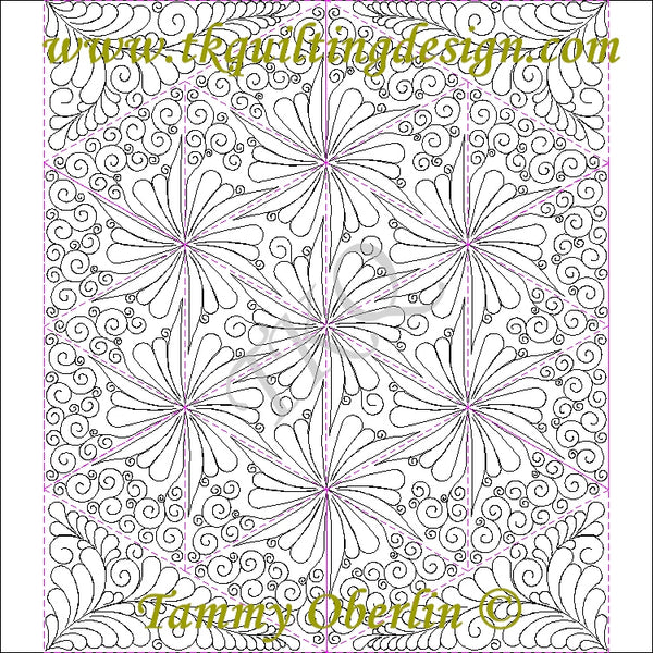 561 Twisted Triangle Set | TK Quilting & Design II